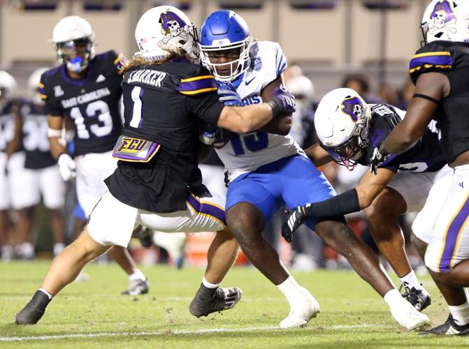 ECU football: Pirates get signature win, top Memphis 31-27 | College ...