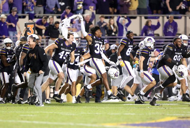 ECU football: Pirates get signature win, top Memphis 31-27 | College ...