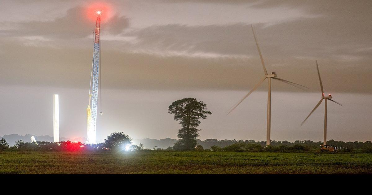 Timbermill Wind turbines begin producing electricity | APG State News | reflector.com