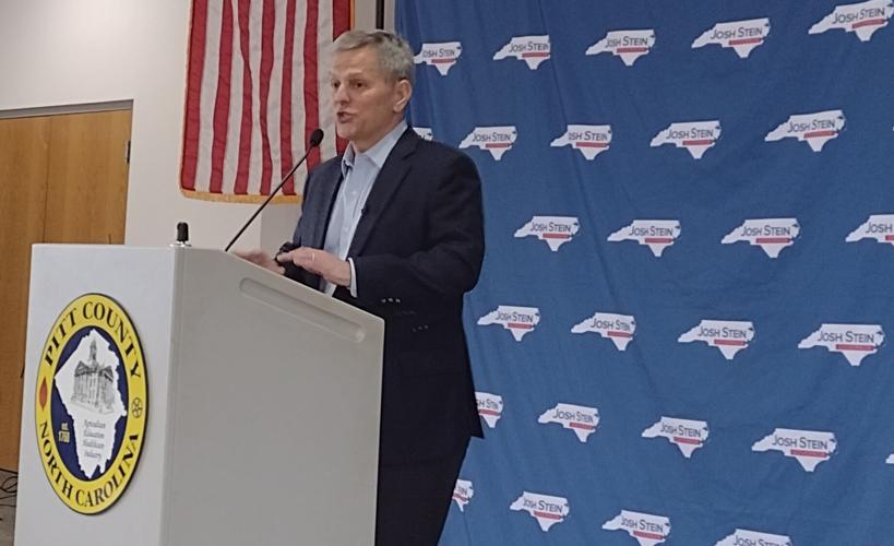 Governor hopeful Stein works to rally farmer support in Greenville ...