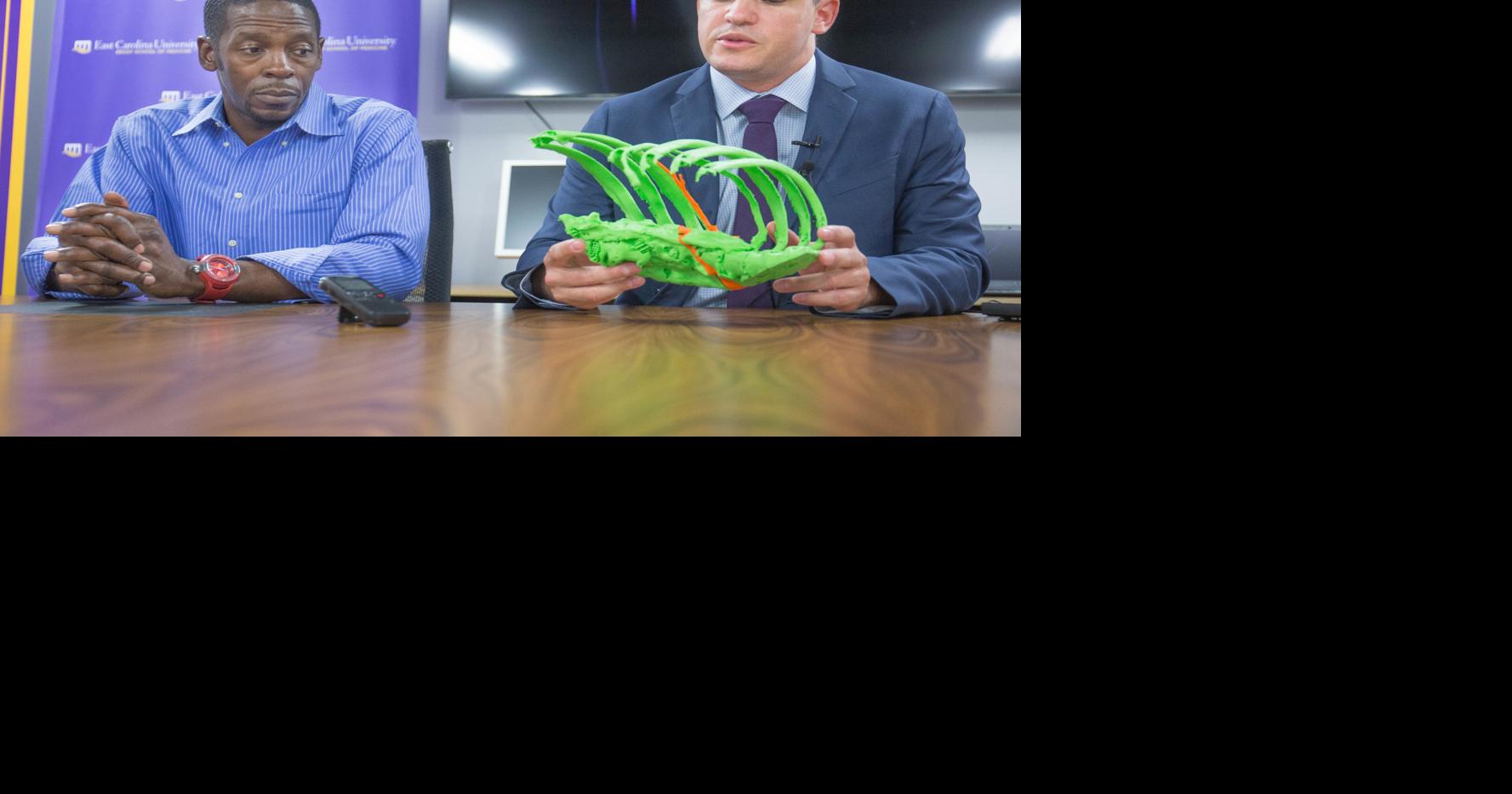 Breakthrough surgery at ECU restores man's rib cage | Local News ...