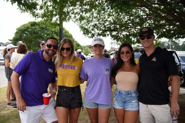 Scene Around Texas vs ECU at the Greenville Super Regional Game 2 on ...