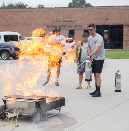 Youngsters learn fire safety at fire academy | Local News | reflector.com