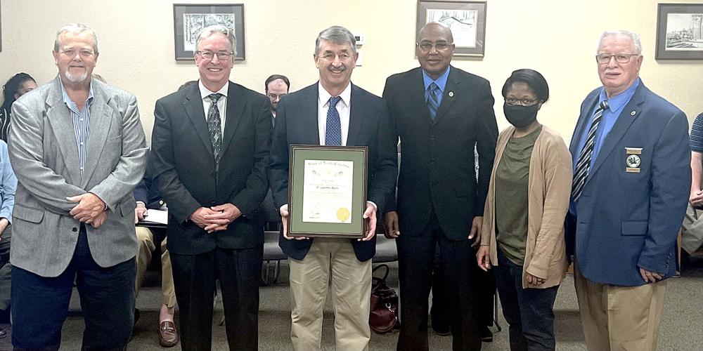 Rawls presented Order of the Long Leaf Pine | Features | reflector.com