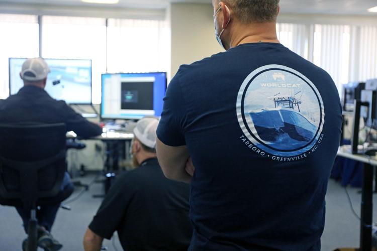 Boat building outfit anchored in ENC: World Cat found what it needed to ...