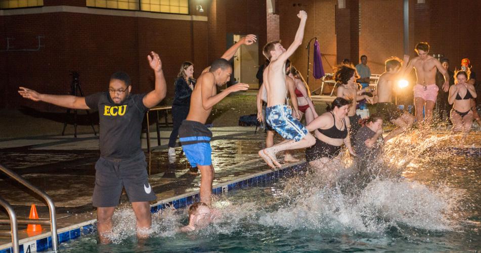 Fair weather a plus at ECU's 27th Polar Bear Plunge | Local News ...