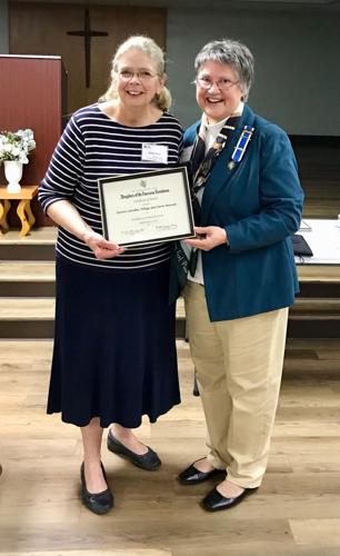 DAR presents two community service awards | Feature Story | reflector.com