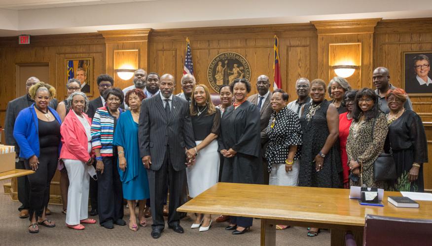 Wilkins takes oath for state commission | Local News | reflector.com