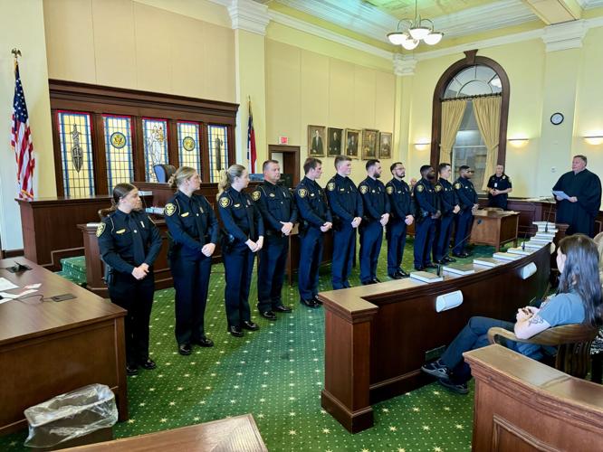 Greenville Police Department swears in 11 officers | Local News ...
