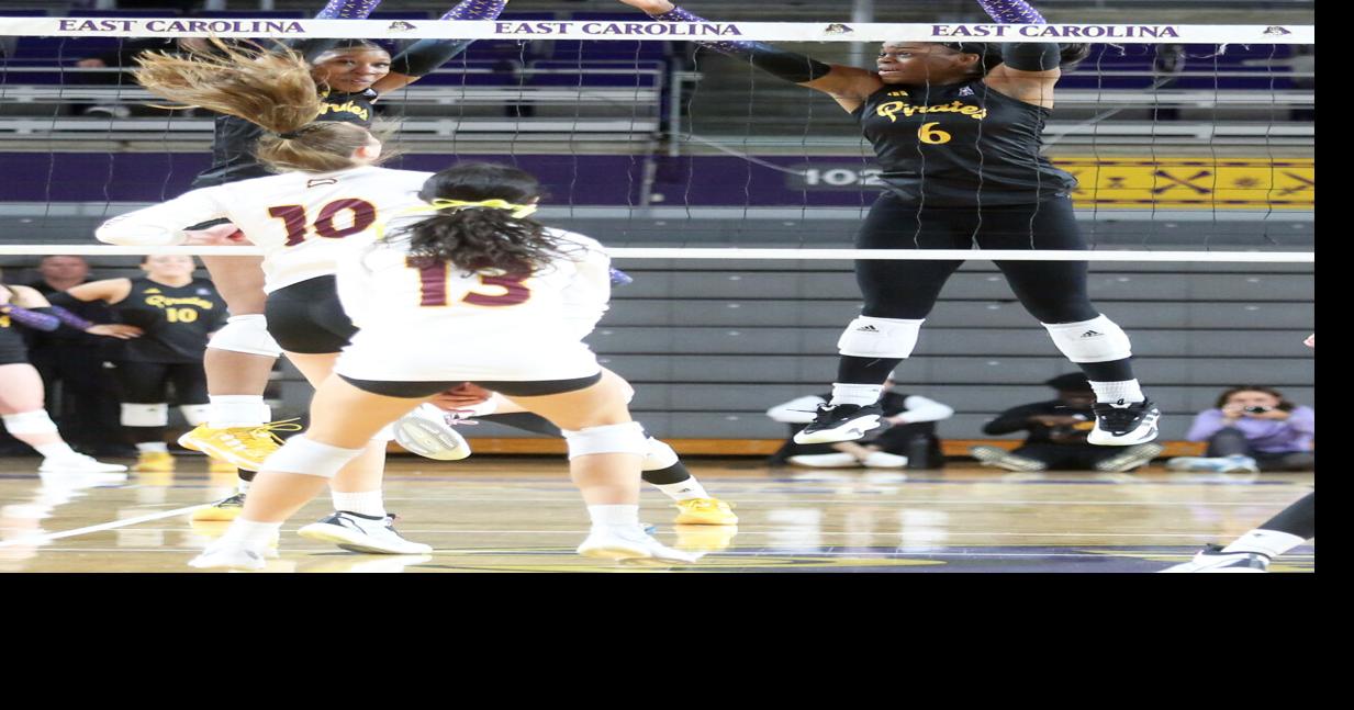 ECU volleyball: Pirates crush Winthrop, advance to in NIVC to host ...