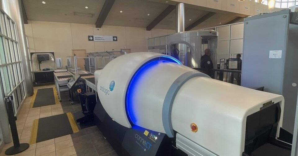 CT scanner installed a PGV for better security screening, TSA says ...