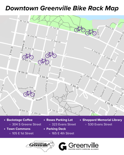 Downtown racks a bike-friendly step, officials said | Local News ...