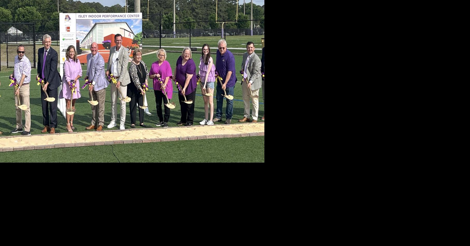 ECU athletics breaks ground on Isley Indoor Performance Center ...