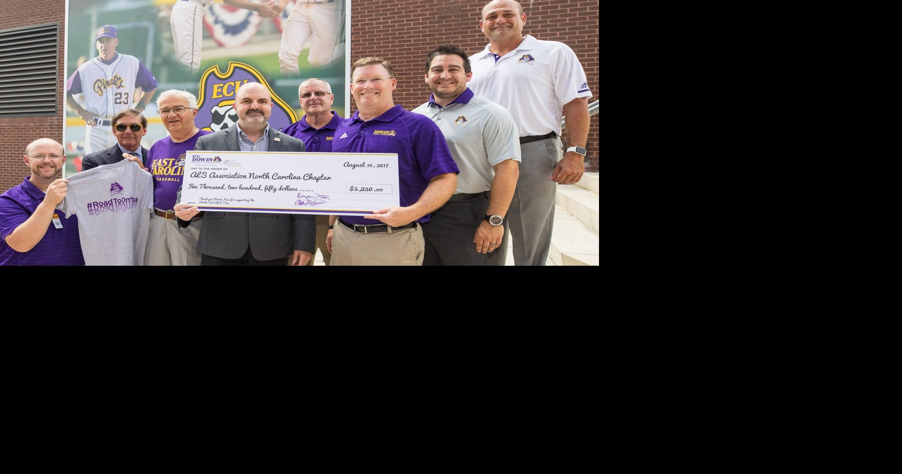 ECU bookstore donates to local ALS chapter from sale of T-Shirts ...