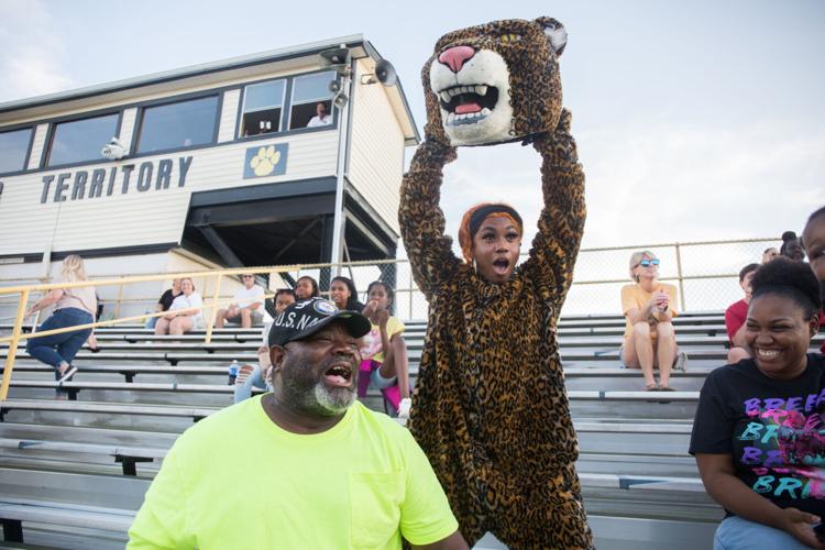 Sailor surprise: Disguised as mascot, Farmville Central grad returns ...