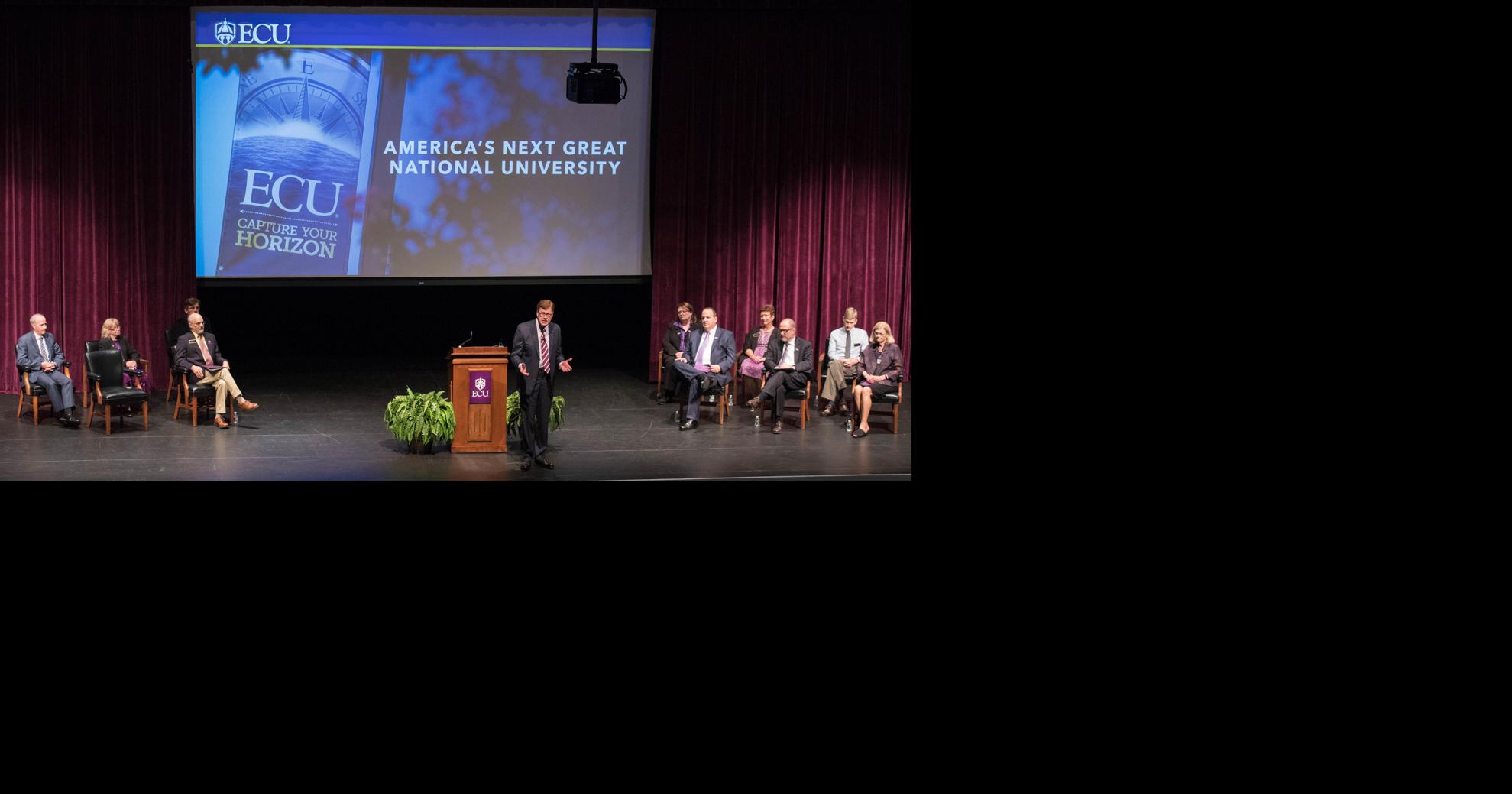 Chancellor tells faculty ECU is vital, spreading its message | Local ...