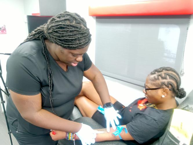 Blood drive personal for hometown woman: Blood Connection worker ...