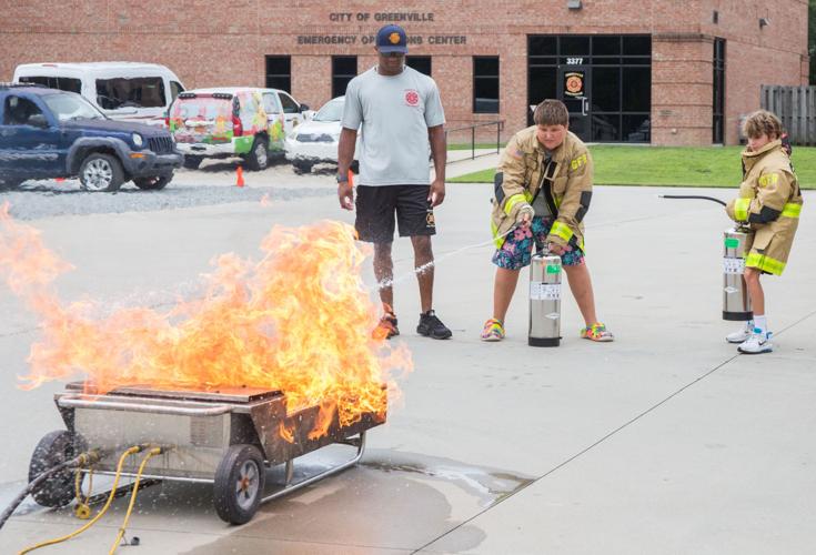 Youngsters learn fire safety at fire academy | Local News | reflector.com