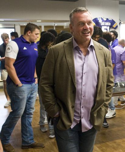 ECU football: Coaches, players tour new football exhibit | College ...