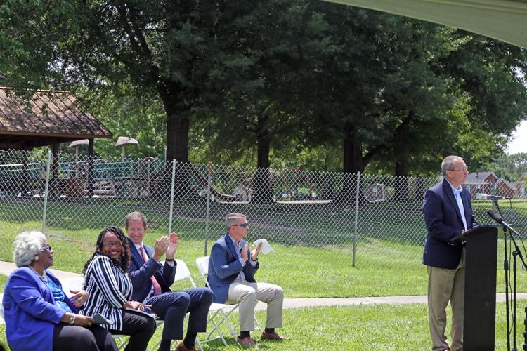 Speakers remember past while celebrating future pool at Thomas Foreman ...