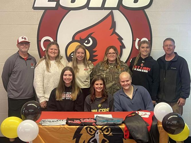 East Surry's Lilly Brinkley signs to play softball at Pfeiffer ...
