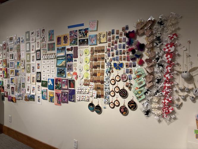 Art accumulation: Annual Tiny Art show attracts 2,000 pieces — and ...