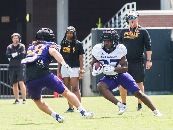 ECU football: Pirates hope to zero in on depth chart after scrimmage ...