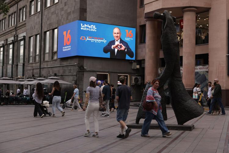 Armenians go to the polls under Russian pressure aimed at preventing a ...