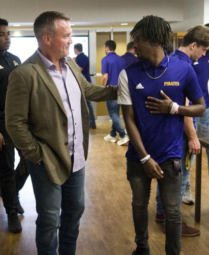 ECU football: Coaches, players tour new football exhibit | College ...