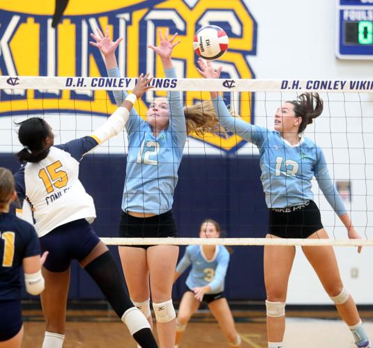 High school volleyball: Conley remains unbeaten with 18th win | High ...