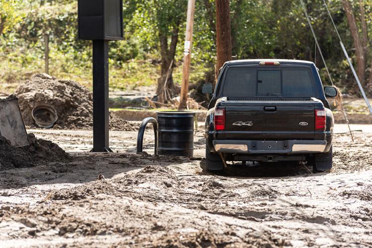 Hurricane Helene aftermath in Bakersville, North Carolina | Photo ...