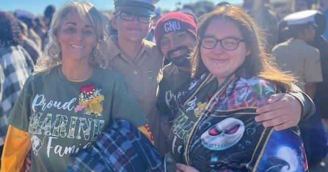 Meet this high school graduate turned Marine, inspired by her mother’s ...