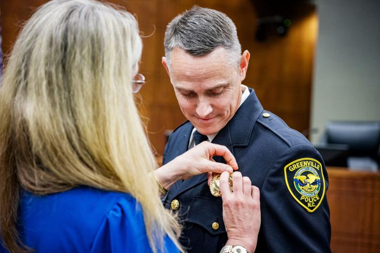 Tyndall takes oath: Greenville officials hail new chief's ...