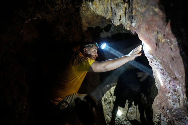 Photos show miners in El Callao, Venezuela, where gold has become an ...