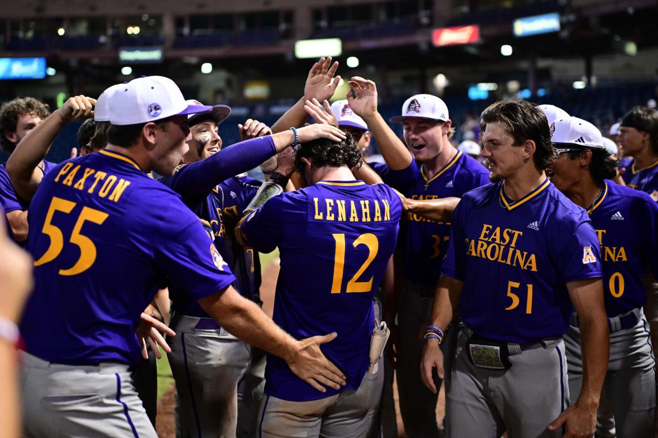 ECU baseball: Run-rule win sends Pirates to championship game | College ...