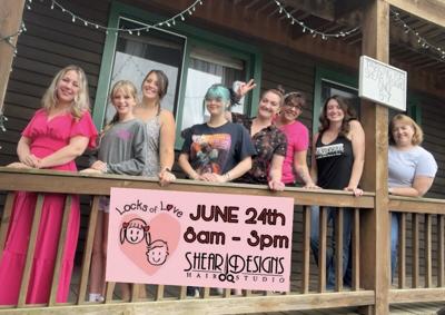 Shear Designs holds 22nd annual 'cut-a-thon' for Locks of Love charity ...
