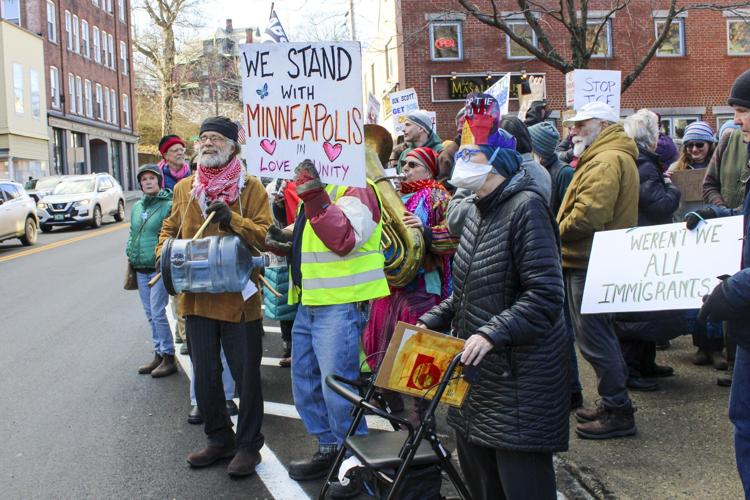 ICE protest in Brattleboro | Local News | reformer.com