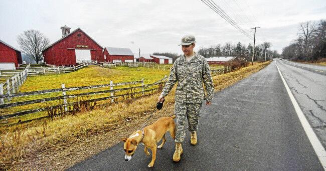 Local young woman hosts 22 mile walk to raise awareness about veteran ...