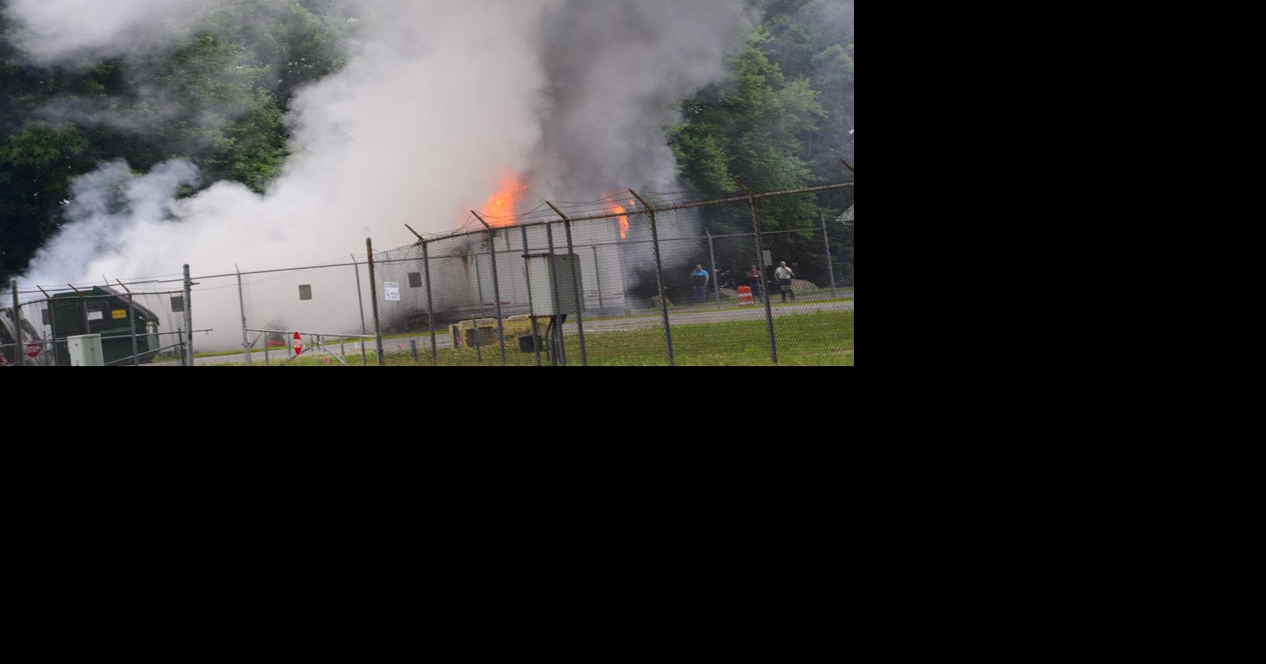 PHOTOS: Tractor-trailer fire in Brattleboro | Multimedia | reformer.com