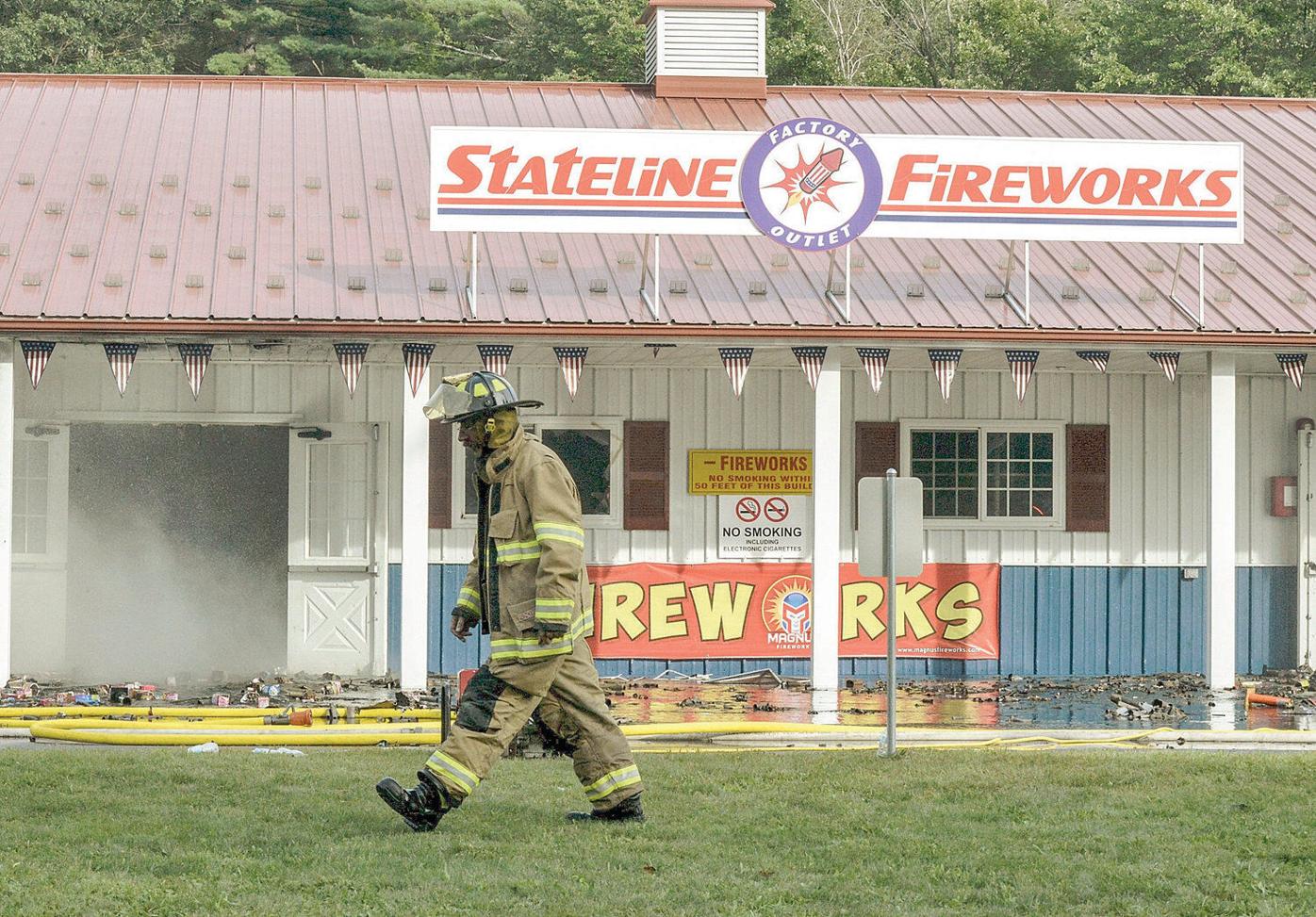 Blaze at Stateline Fireworks store destroys inventory | Local News ...