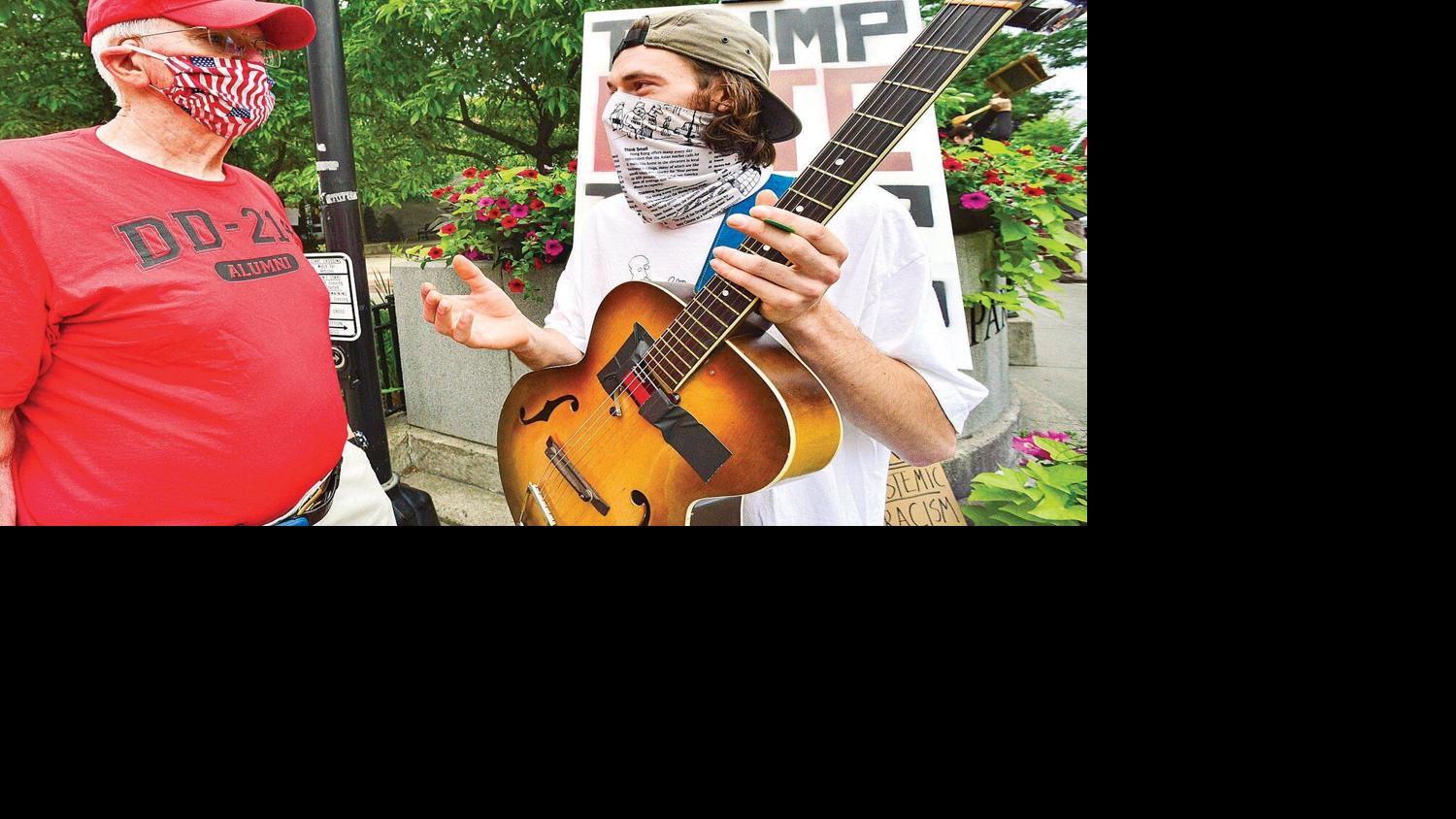 MAGA rally draws counter protestors | Local News | reformer.com