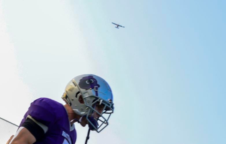 Fly like a Bear: Senior creates memory for season opener | Local News ...