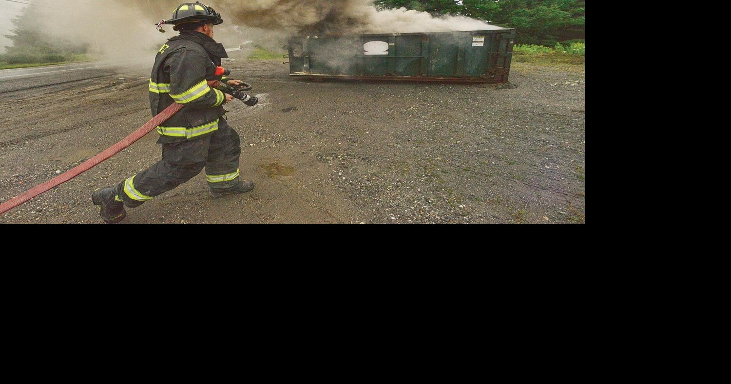 Photos: A real dumpster fire | Local News | reformer.com