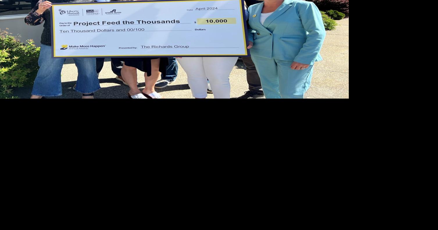 Richards Group awards $10,000 donation to Project Feed the Thousands ...