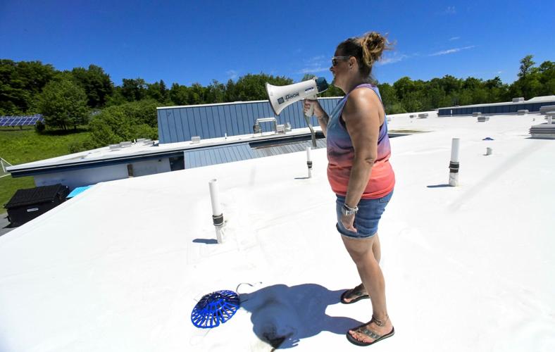 Why is she on the roof? Principal goes 'above and beyond' after ...
