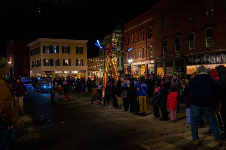 Parade lights up the night in downtown Bellows Falls | Local News ...