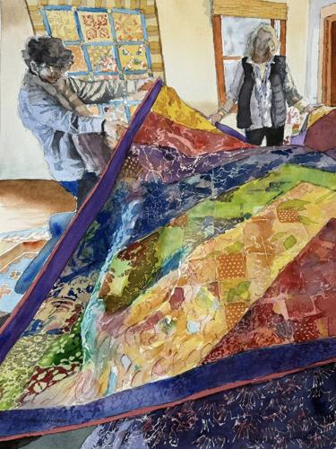 Local artist Dimick wins First Place award at NE Watercolor Society ...