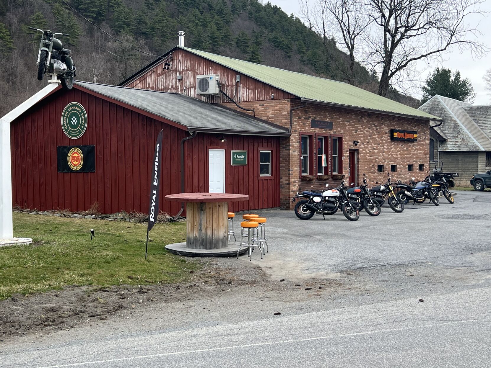 Motorcycles and cannabis: a bold new venture opens in Pownal ...