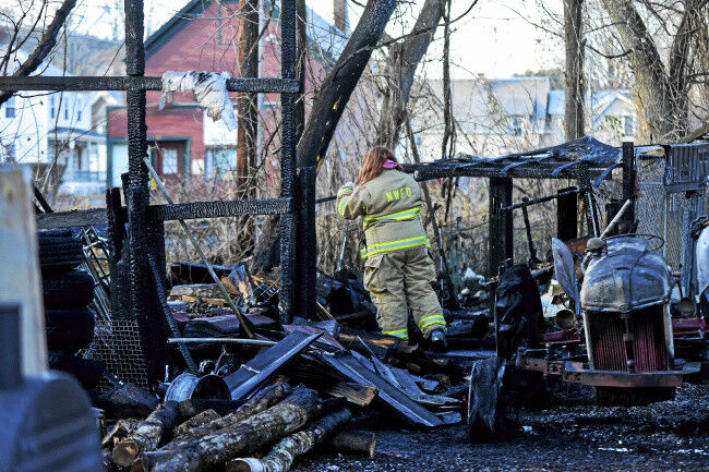 Outbuilding catches fire in North Walpole | Local News | reformer.com