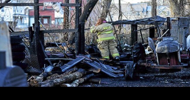 Outbuilding catches fire in North Walpole | Local News | reformer.com
